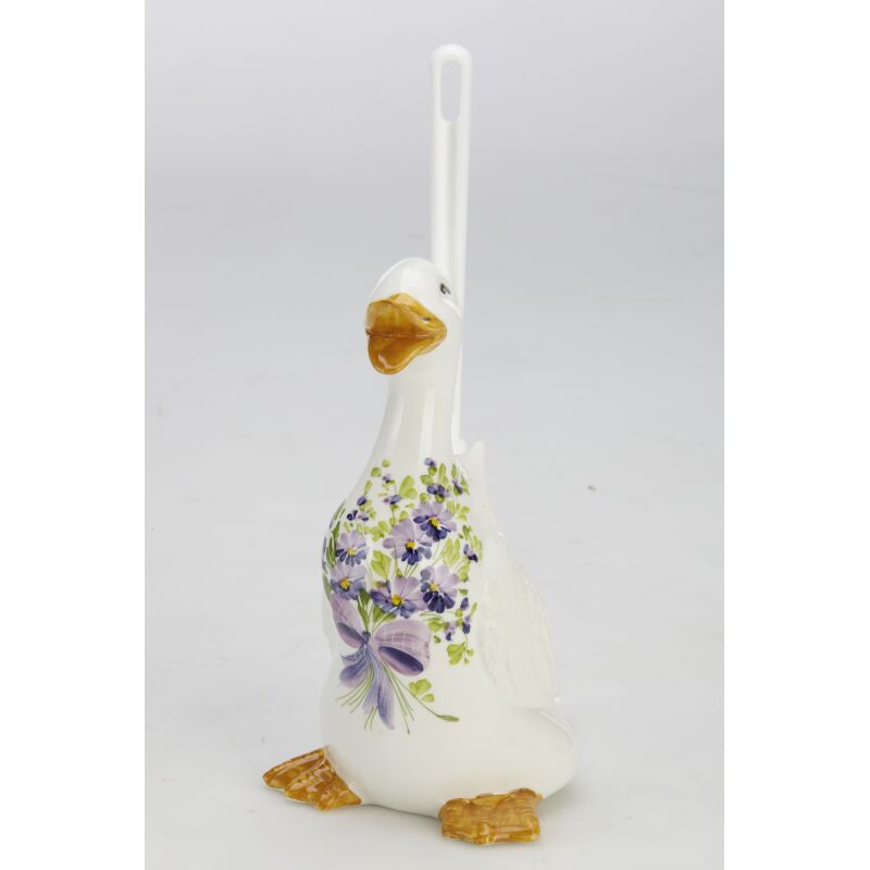 SET - Enten Bürstengarnitur lila Blumen, 30,90